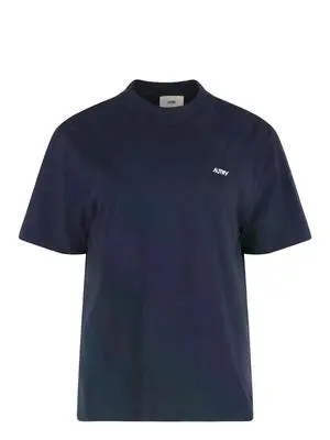 AUTRY Logo-embroidered T-shirt - Blue
