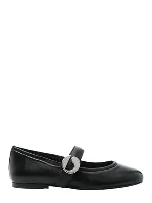 Coperni Leather Ballet Flats - Black
