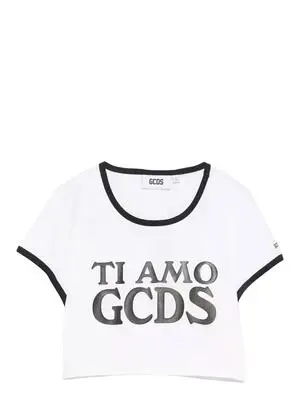 Gcds Ti Amo T-shirt - White