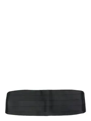 Junya Watanabe Satin Cummerbund - Black