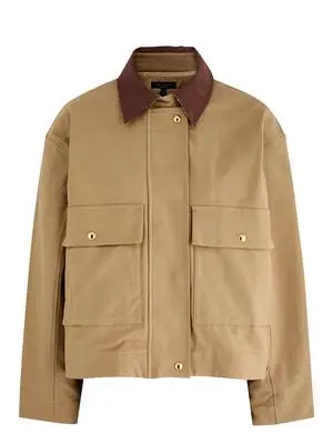 Rag & Bone Nonie Cotton Jacket - Beige