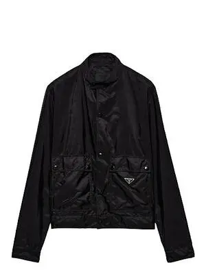 Prada Regular-fit Woven Jacket - Black
