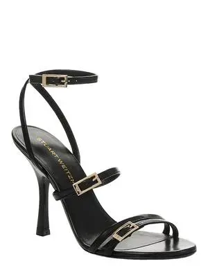 STUART WEITZMAN Georgie 100 Sandals - Black
