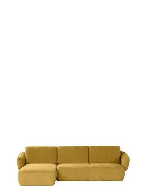 GIUSEPPE NICOLETTI Luna 2-piece Sectional - Capriccio - Giallo