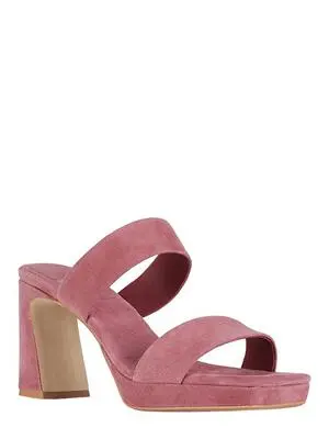 Jeffrey Campbell Platform Heeled Sandals - Dusty Rose