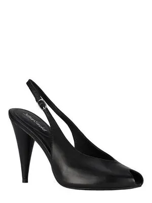 Jeffrey Campbell Snoah Slingback Pumps - Black