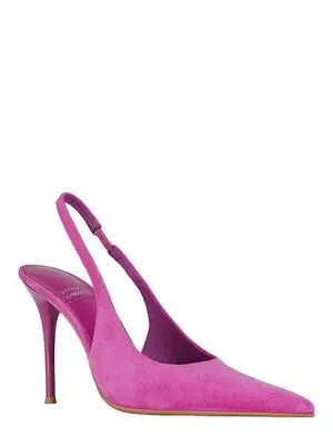 Jeffrey Campbell You Wish Slingback Pumps - Magenta Suede