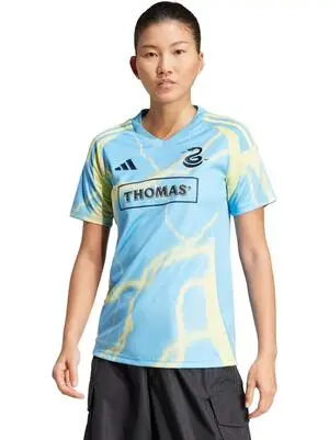 Adidas Philadelphia Union 25/26 Away Jersey - Semi Blue Burst