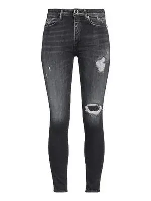 DONDUP Skinny Jeans In Organic Cotton And Recycled Elastane - Black