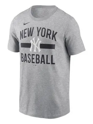 Nike New York Yankees Arched Mlb T-shirt - Grey