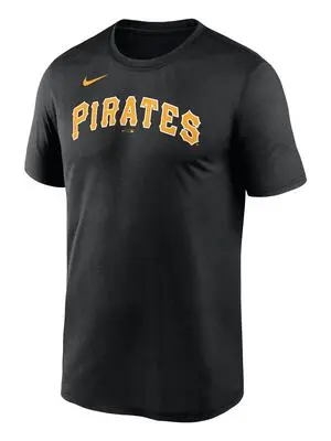 Nike Roberto Clemente Pittsburgh Pirates Legend Home Dri-fit Mlb T-shirt - Black
