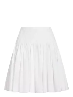 Dolce & Gabbana Flared Mini Skirt - White