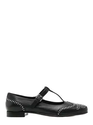 Church's Stud-embellished Mary Jane Shoes - Black