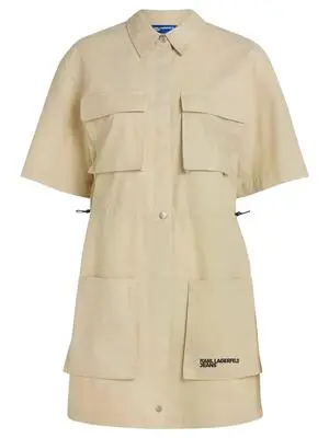 Karl Lagerfeld Shirt Dress - Neutrals