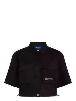 Karl Lagerfeld Utility Shirt - Black