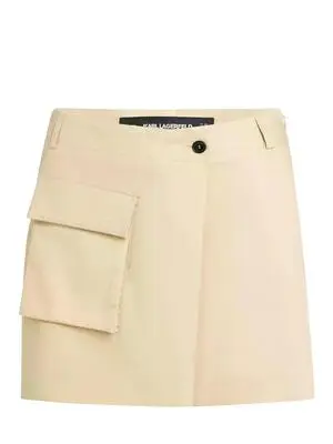 KARL LAGERFELD Karl Lagerfeld Patch-Pocket Skort