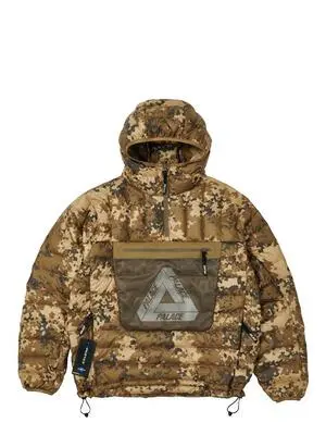 PALACE Pertex Qlite Down Jacket - Brown Moss Camo