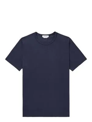 Gabriela Hearst Bandeira Cotton-jersey T-shirt - Blue