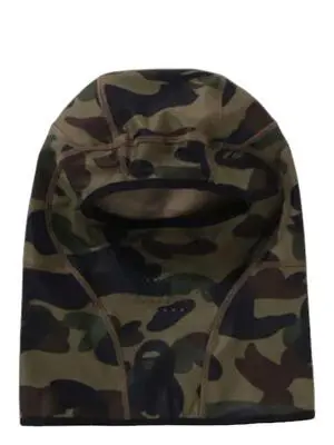 A BATHING APE X Toraichi 1st Camo Balaclava - Green