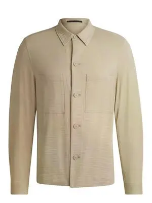 BOSS Button-up Shirt - Neutrals