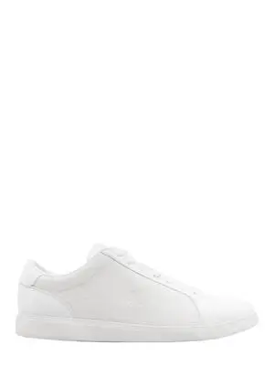 Calvin Klein Logo-debossed Sneakers - White
