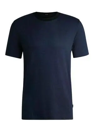 BOSS Cotton T-shirt - Blue