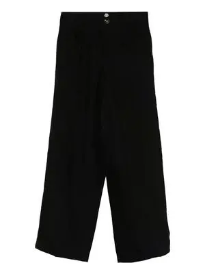 Dkny Crinkled Trousers - Black