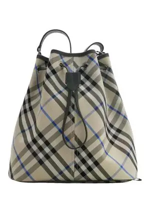 Burberry Check Bucket Bag - Neutrals