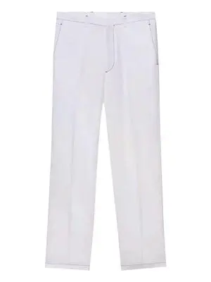 Prada Linen Pants - White