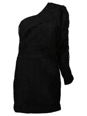 IRO PARIS Asymmetric Dress - Black