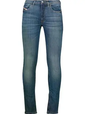 DIESEL® 2019 D-strukt 09b90 Slim Jeans - Blue