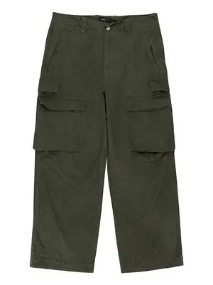 PURPLE BRAND Double Cargo Pocket Trousers - Green