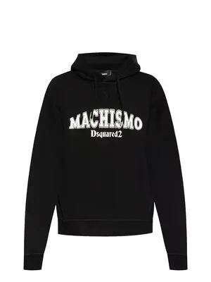Dsquared2 Logo-print Hoodie - Black