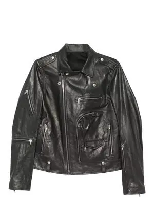 Rick Owens Jumbo Bauhaus Stooges Biker Jacket - Black