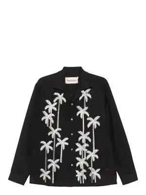BAZISZT Palm Shirt - Black
