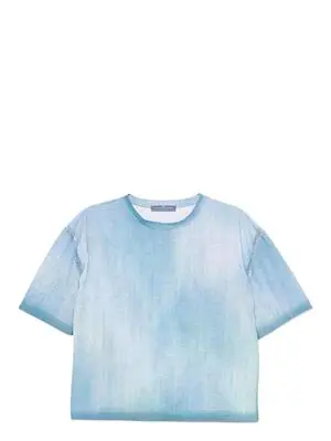 ERMANNO SCERVINO Ermanno Scervino Denim-Print T-Shirt