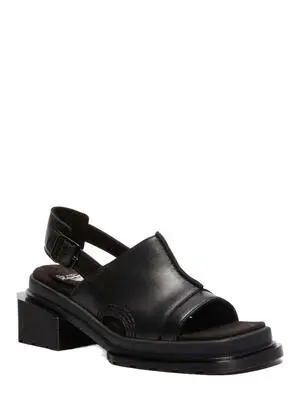 Dr. Martens Maybole Wanama Leather Sandals - Black