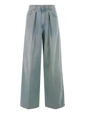 HAIKURE Wide-leg Jeans - Blue