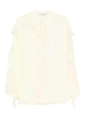 Dorothee Schumacher Ruffled Shirt - Yellow