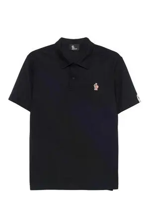 Moncler Short-sleeve Polo Shirt - Blue
