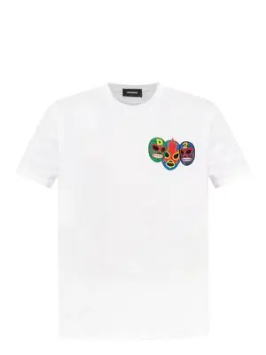Dsquared2 Patch-applique T-shirt - White