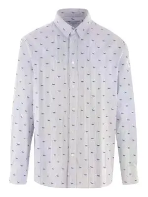 Maison Kitsuné Profile Fox Shirt - Grey