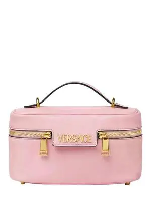 Versace Tag Vanity Bag - Pink