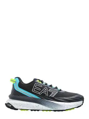 Emporio Armani Distance Sonic Trail Sneakers - Blue