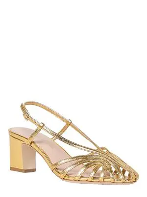 LOEFFLER RANDALL Priscilla Strappy Sandals - Gold