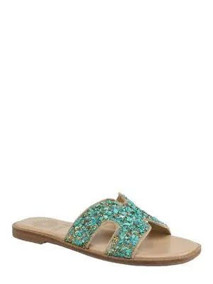 GRACE FOOTWEAR Grace Footwear Malpelo H-Strap Sandal Turquoise