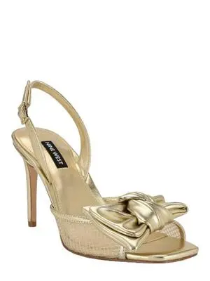 Nine West Slingback Sandal - Gold