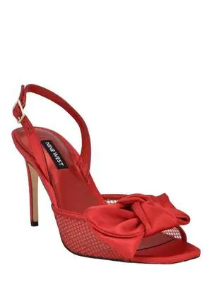 Nine West Nine West Slingback Sandal Medium Red