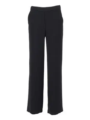 P.a.r.o.s.h Wide Leg Trousers - Black