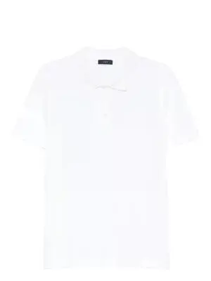 FAY Piqué Polo Shirt - White